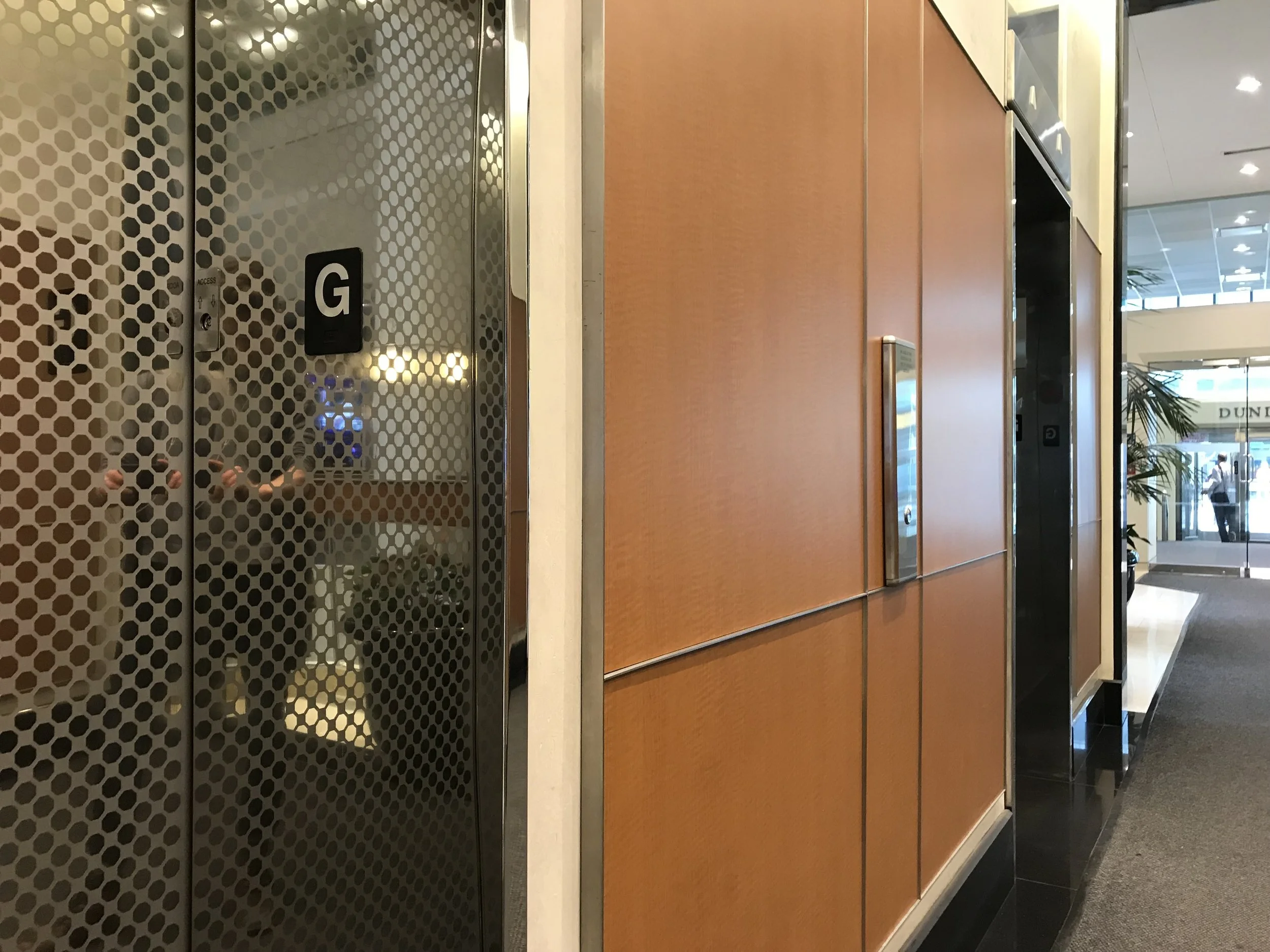 Featured Elevator Atrium on Bay | Yonge & Dundas - Toronto — Elevator Scene