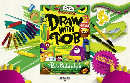 Draw With Rob Monster Madness — Rob Biddulph