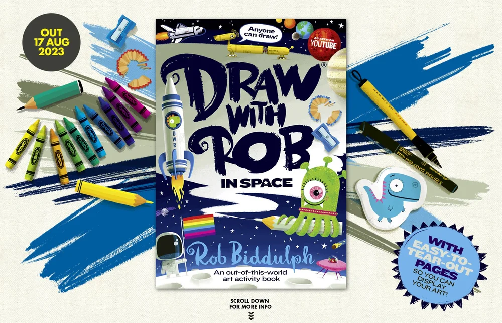 Draw With Rob Space teaser — Rob Biddulph