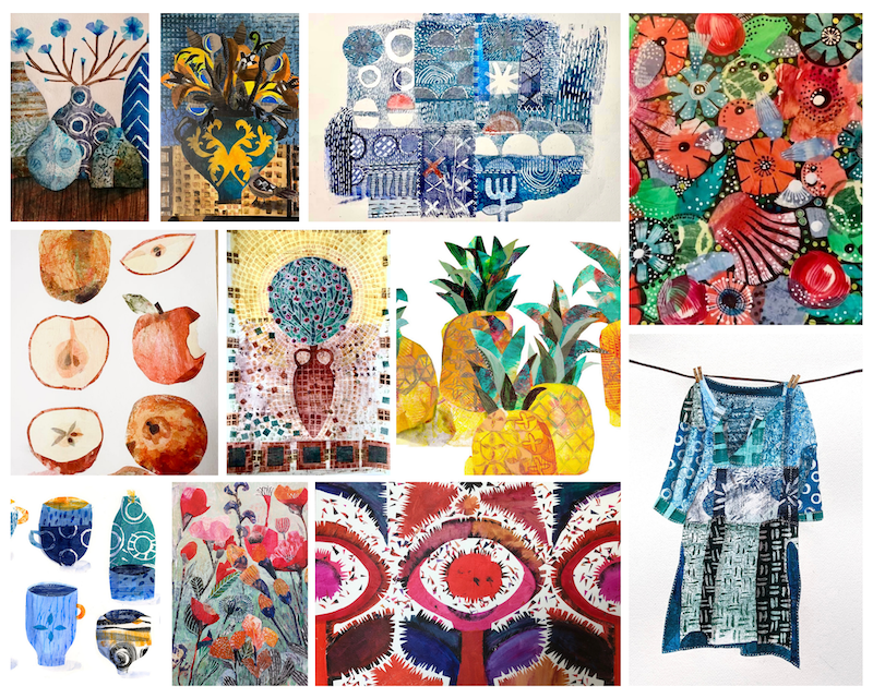 Colour Collage I — Esté MacLeod Artist & Designer