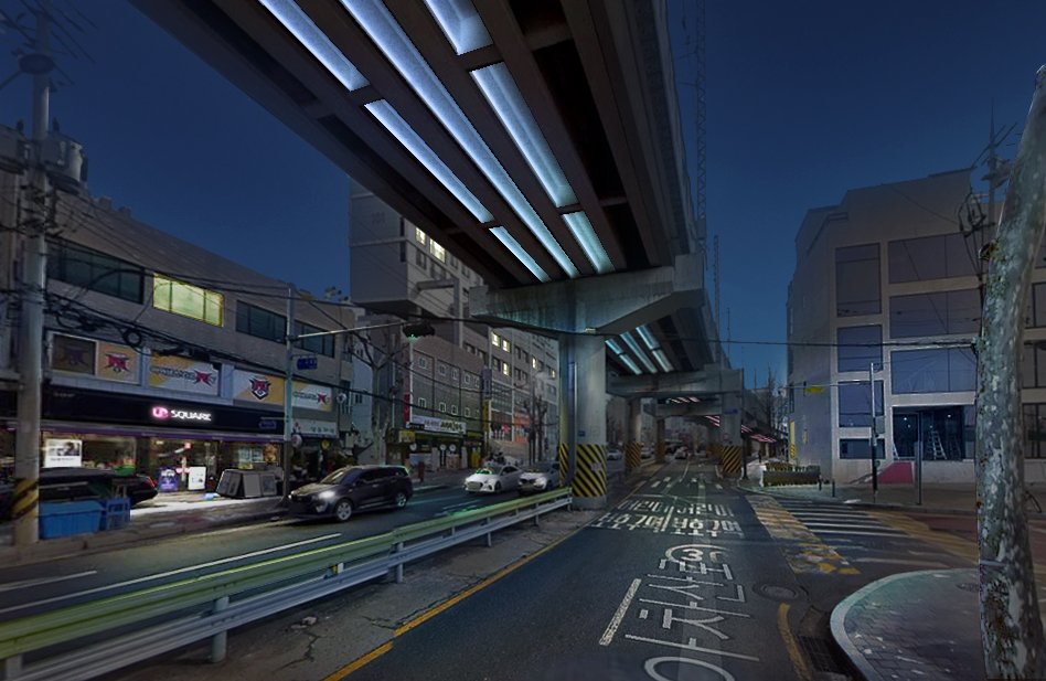 Improvement of Night-Scape around Guui Station — Lighn, the design studio