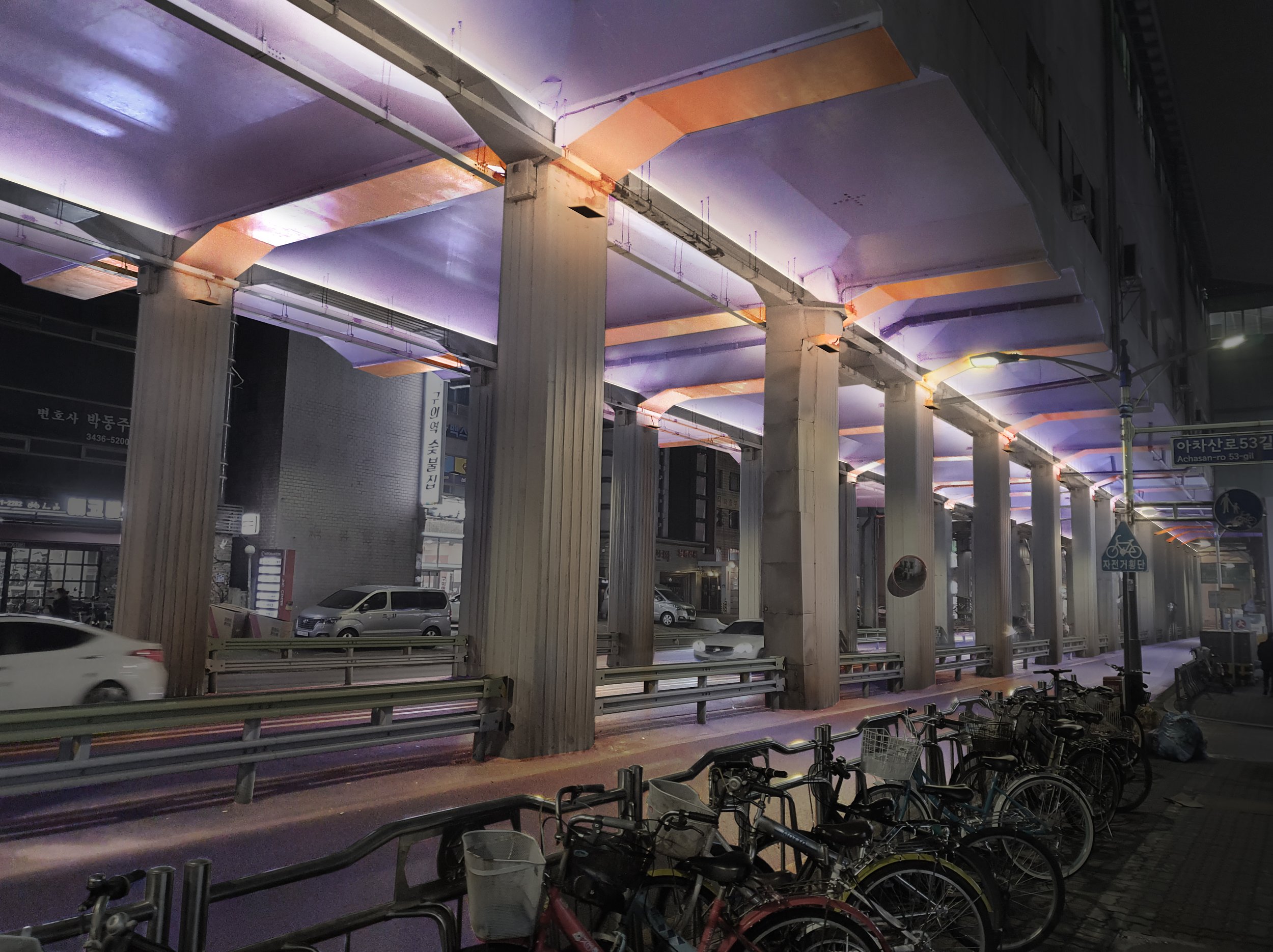 Improvement of Night-Scape around Guui Station — Lighn, the design studio