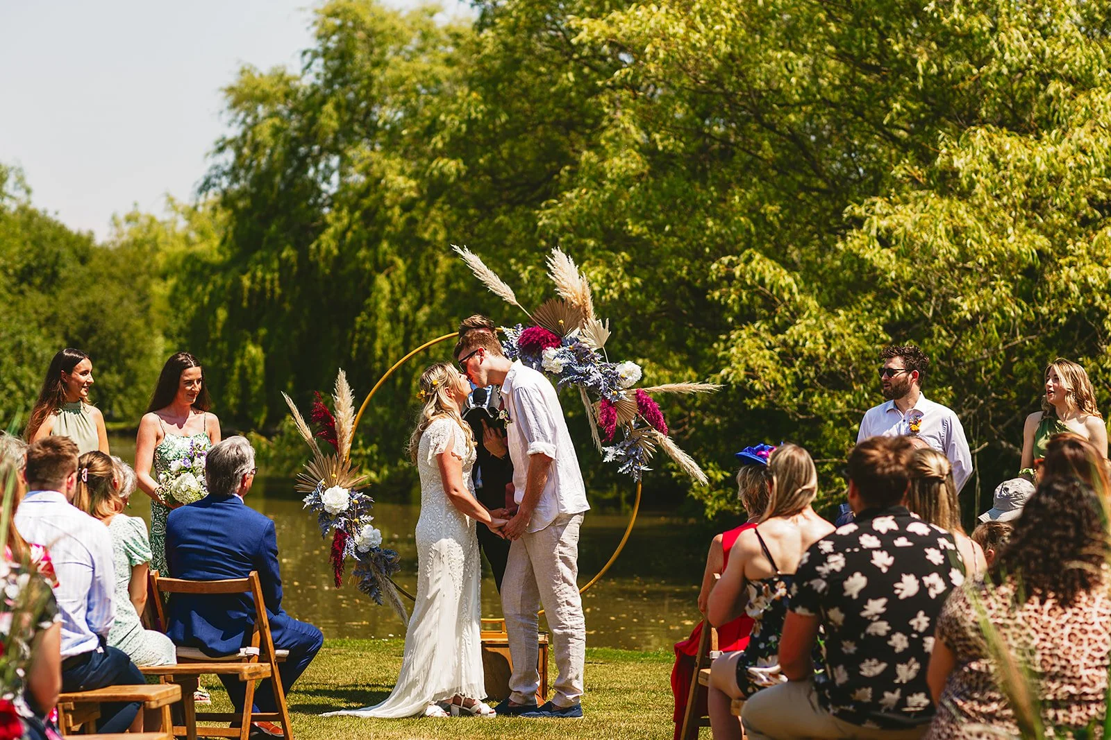 A Lakeside Tipi Tent Wedding at Four Oaks Farm