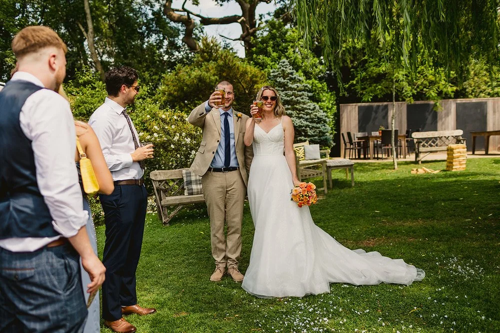 Daisy and Sam's Jolly Sportsman pub Wedding