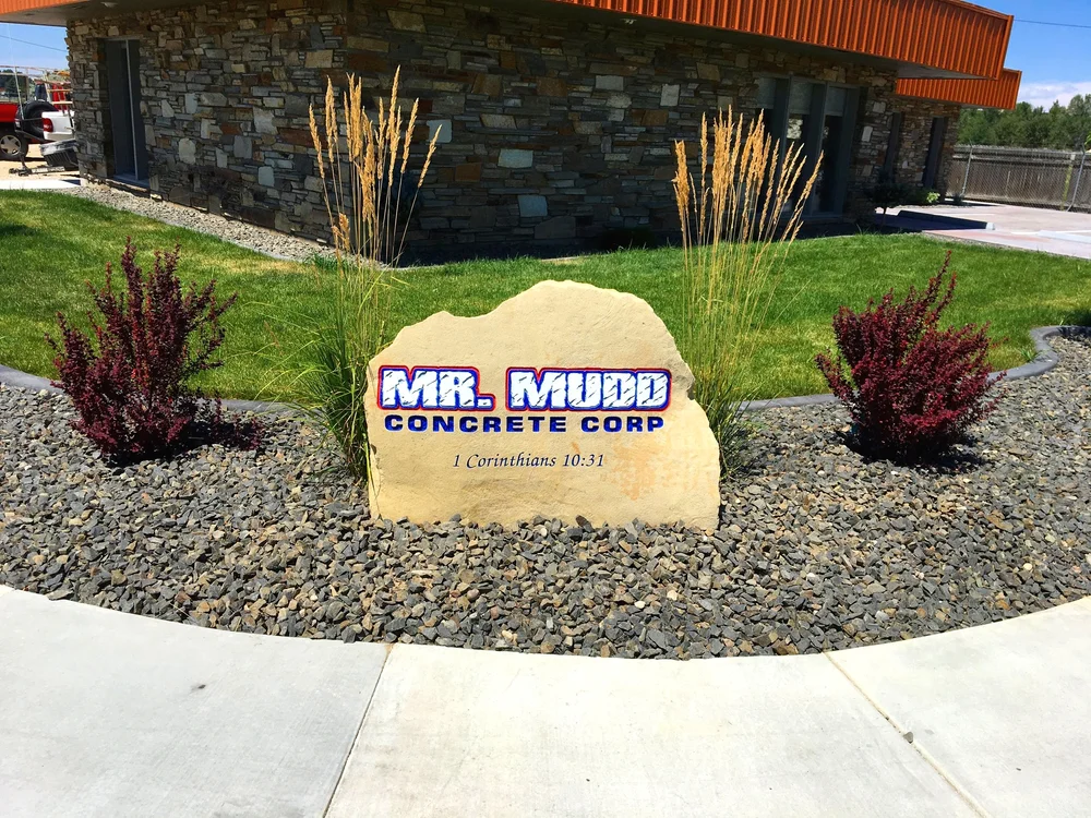 Corporate Stone Signage Ideas