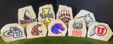 Officially Licensed Collegiate Engraved Stones (FanRocks) — Rockitecture