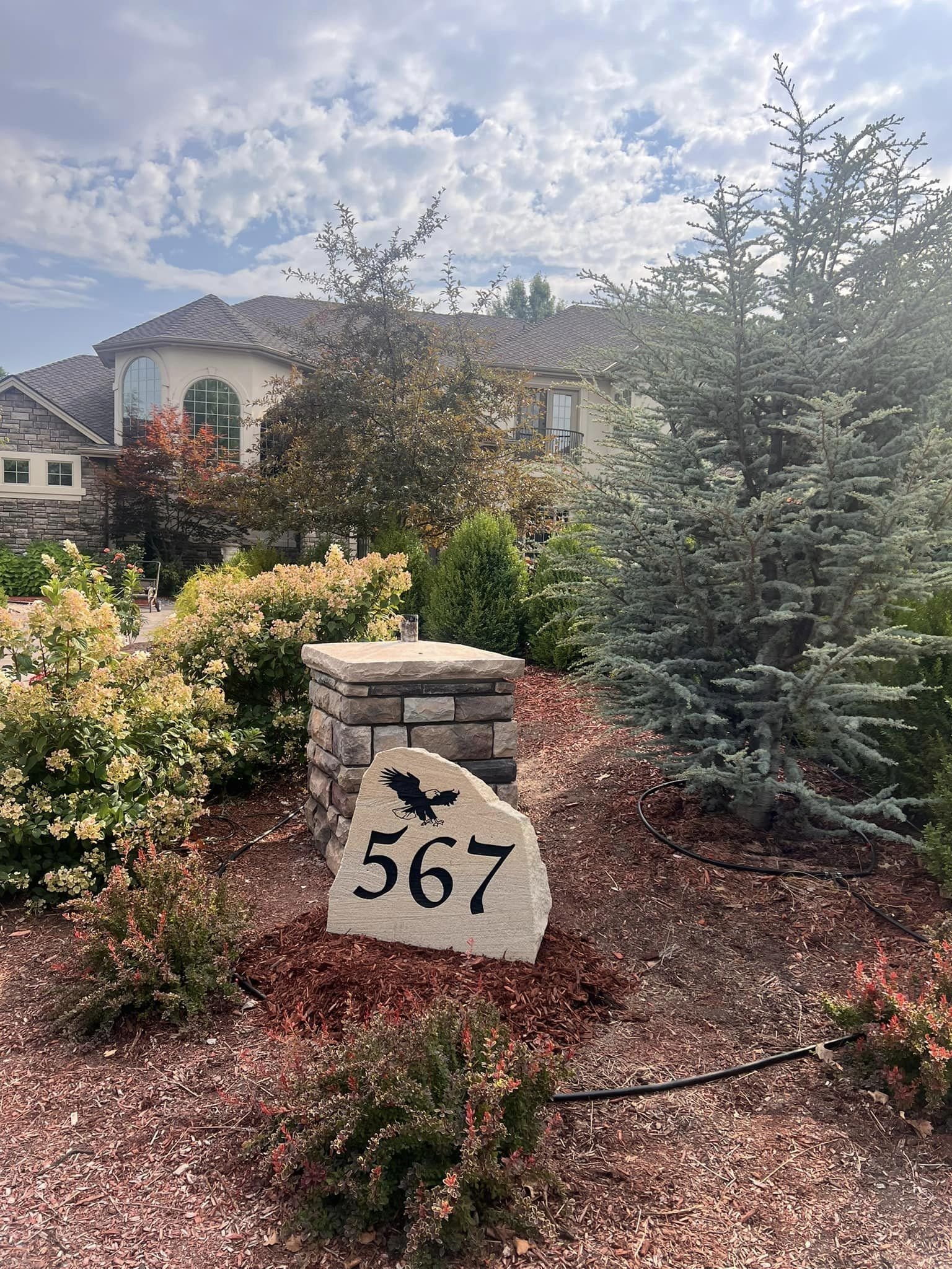 Custom Engraved Stone Signs For Your Home — Rockitecture