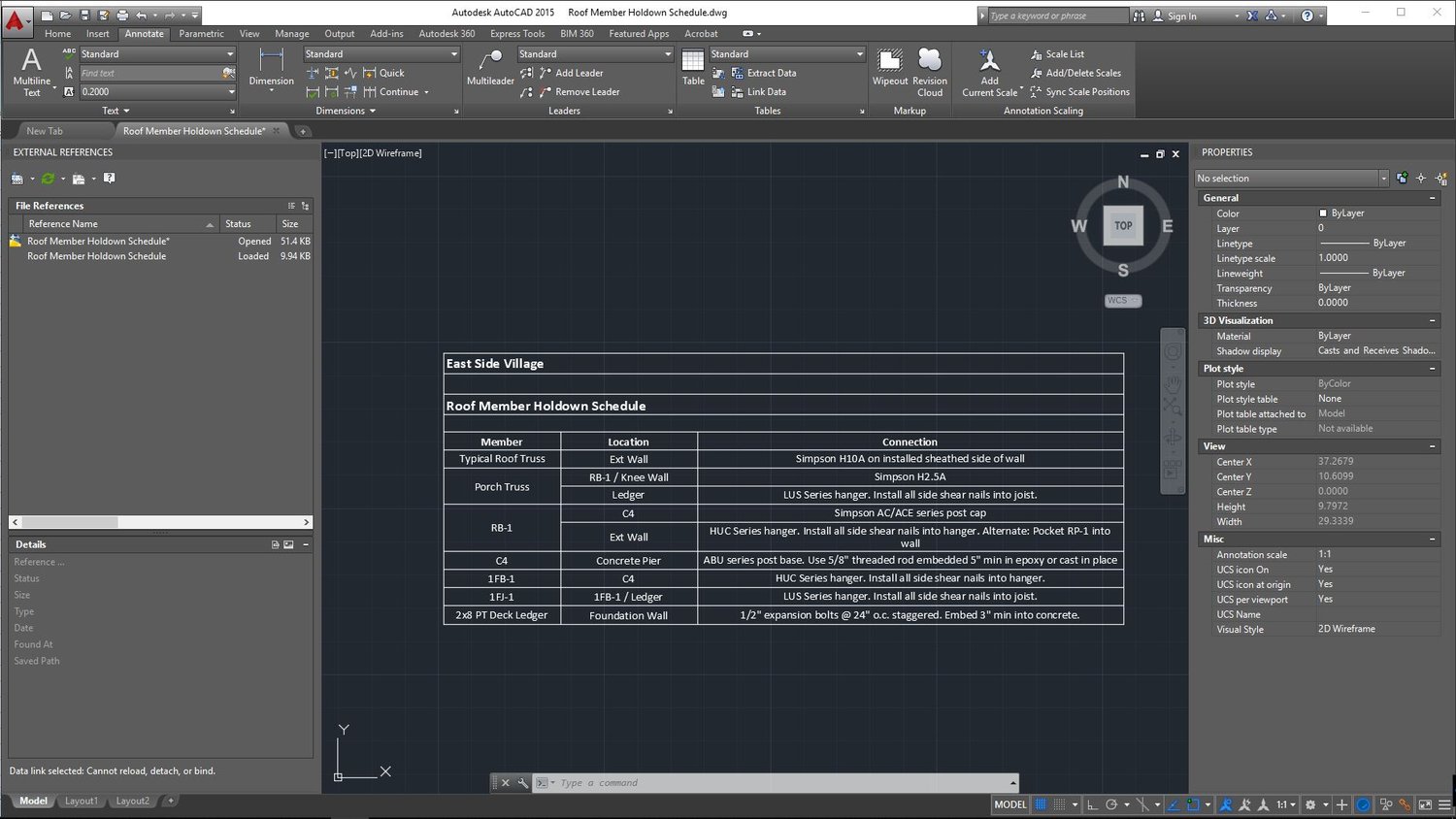 How to Link Excel Spreadsheets into AutoCAD + Revit — THE STUDENT ARCHITECT