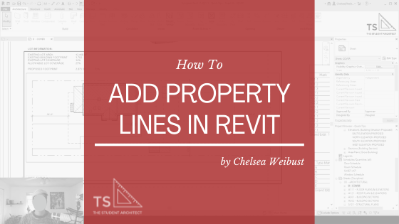 How to Add Property Lines in Revit — THE STUDENT ARCHITECT