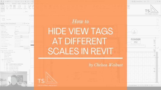 How to Hide View Tags at Different Scales in Revit — THE STUDENT ARCHITECT
