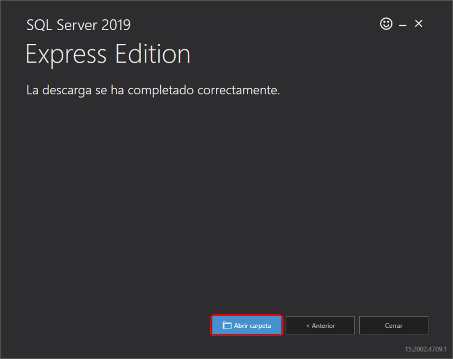 Como instalar SQL Server 2019 Express para trabajar con Neodata — Neodata