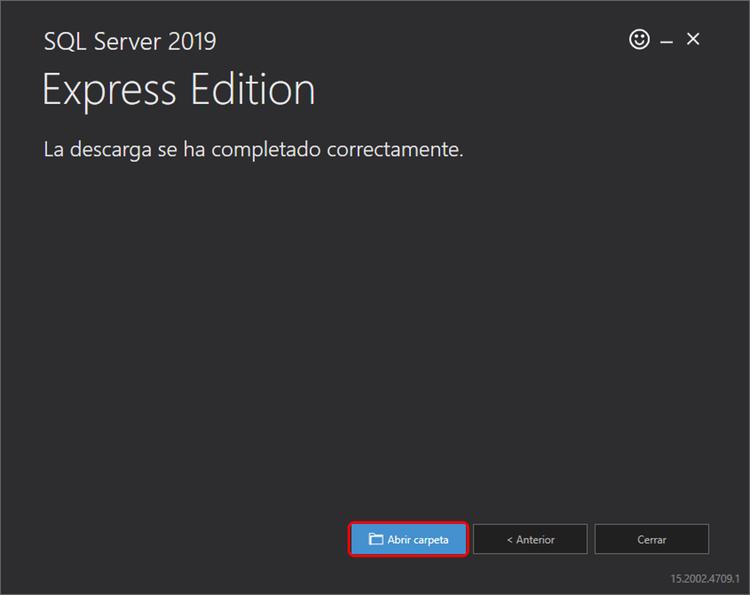 Como instalar SQL Server 2019 Express para trabajar con Neodata — Neodata