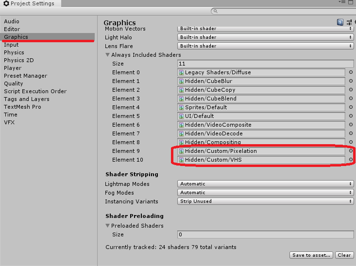 Lune Interactive - VHS Effects - Documentation