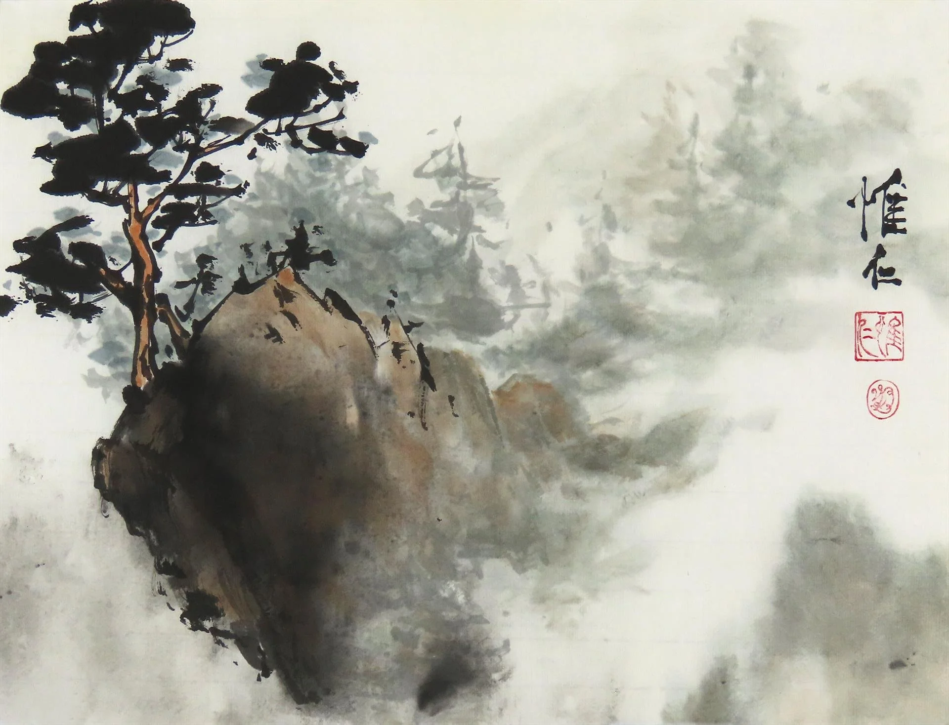 Paintings — Sumi-e Society of America 60th Annual Juried Exhibition 2023