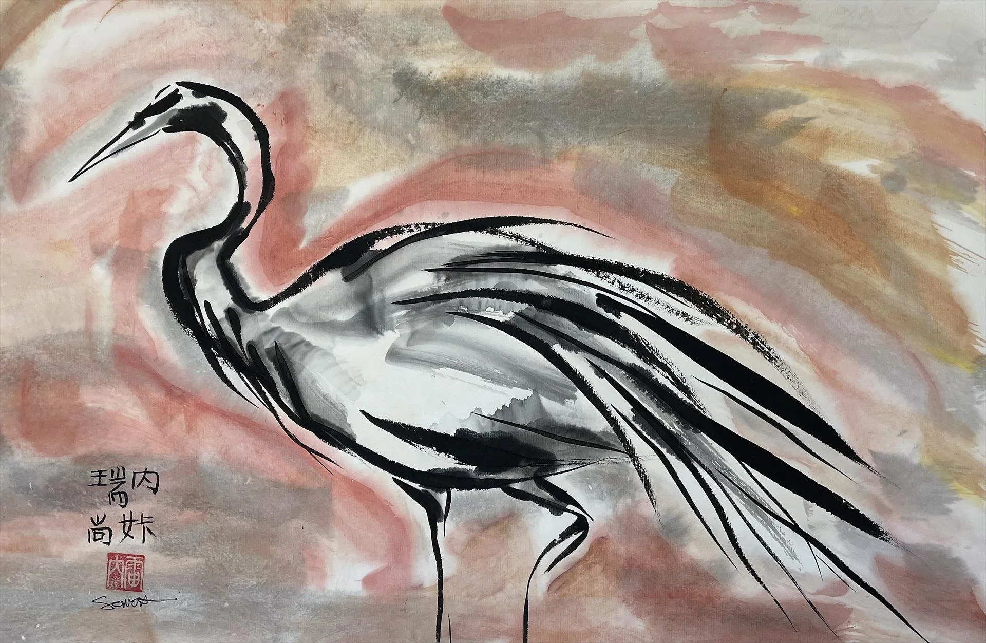Paintings — Sumi-e Society of America 60th Annual Juried Exhibition 2023