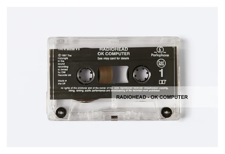 Radiohead - Ok Computer — Classic Cassette Prints