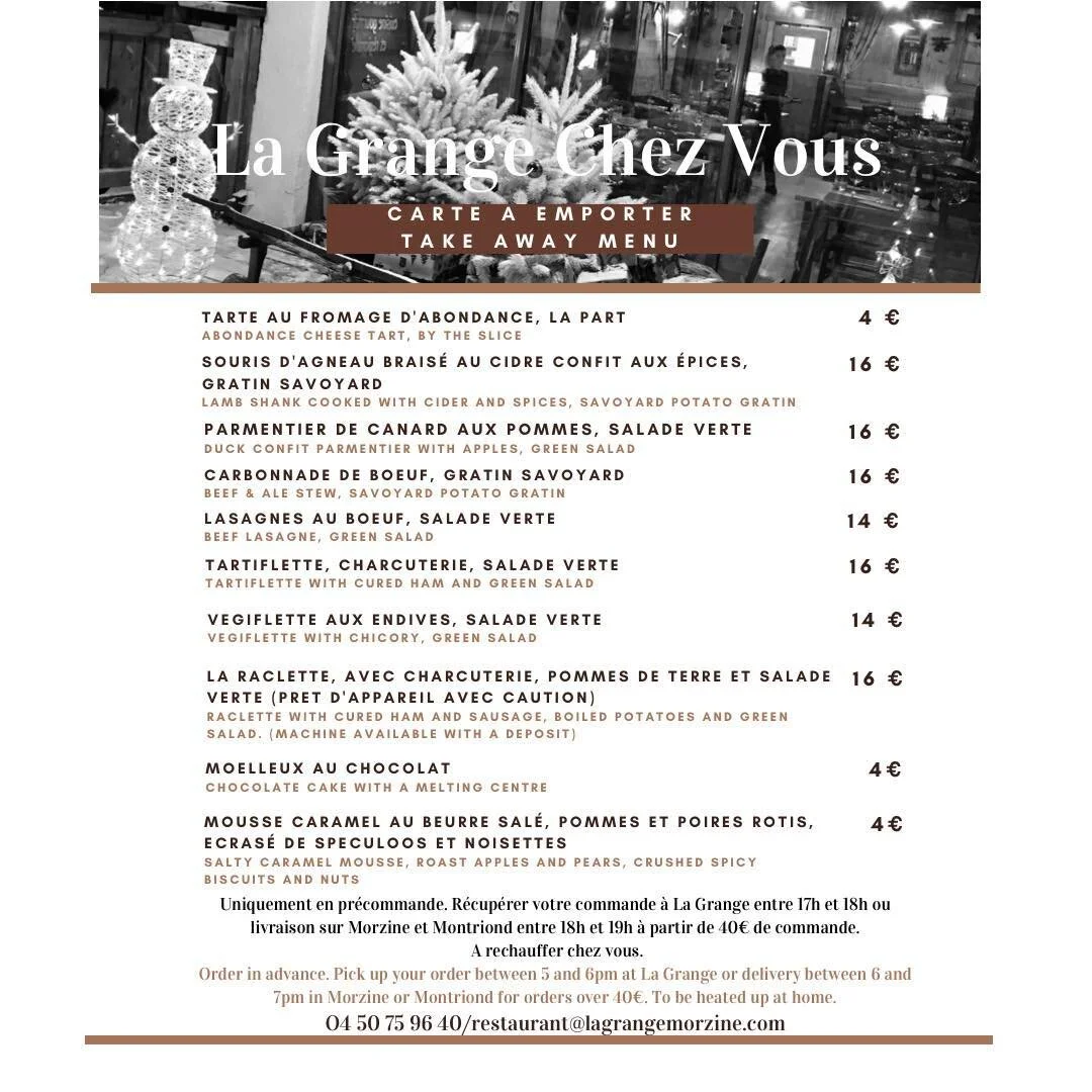 Restaurant La Grange - Morzine