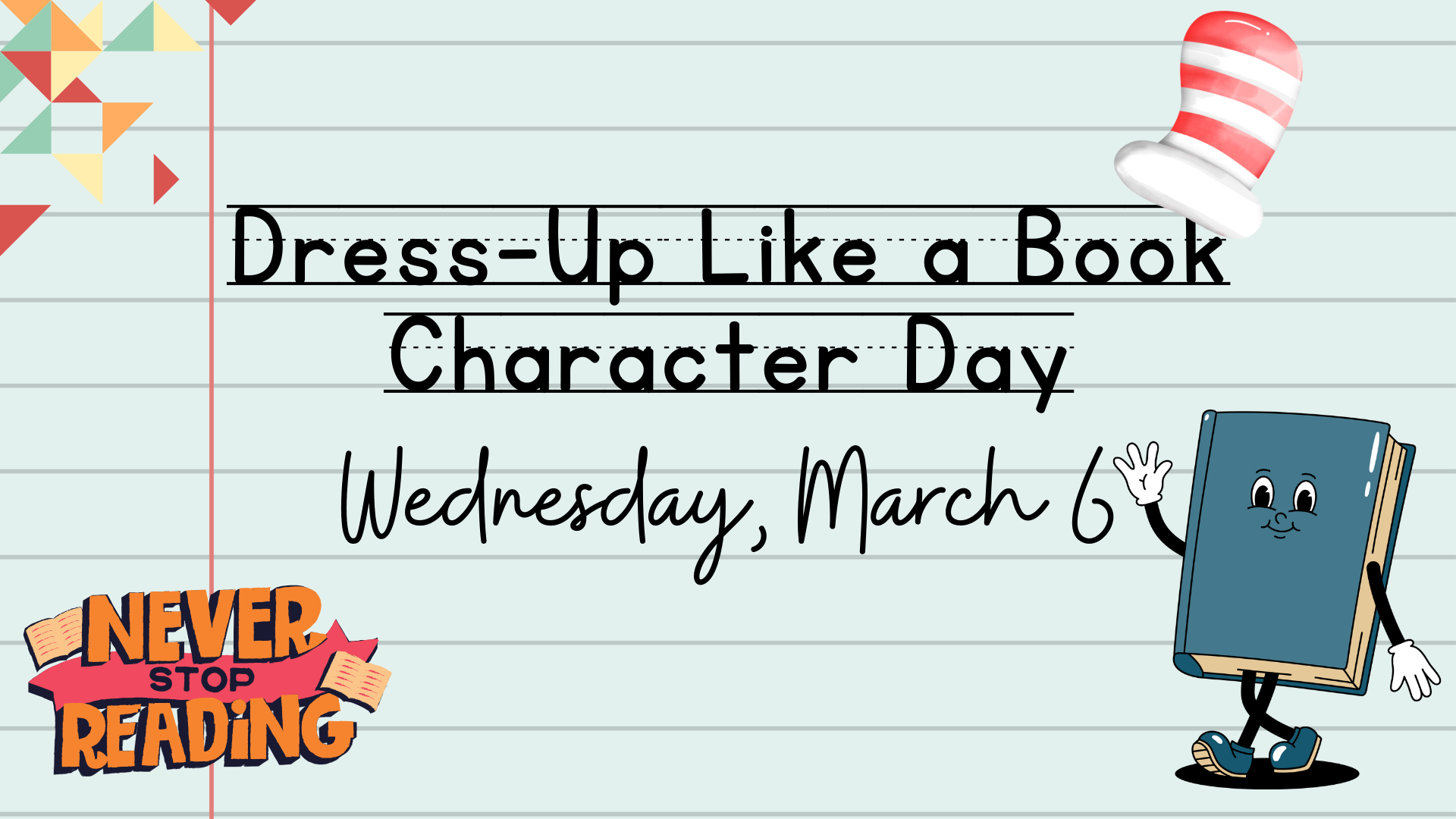 Dress Up Like a Book Character Day — Piedmont Christian School