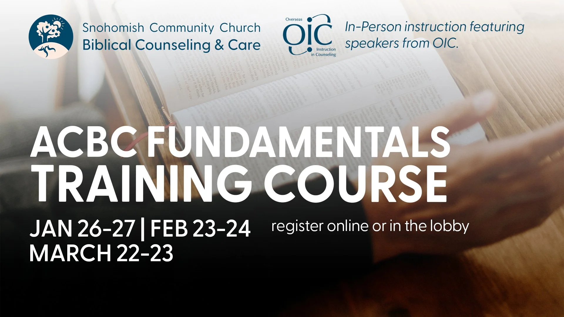 Life Groups — Snohomish Community Church