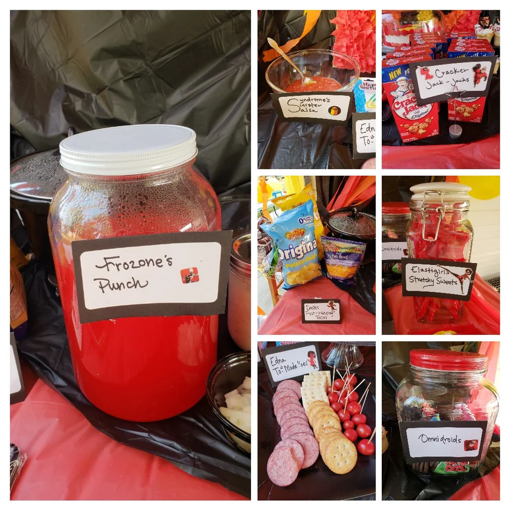 The Incredibles Party Decorations | Shelly Lighting