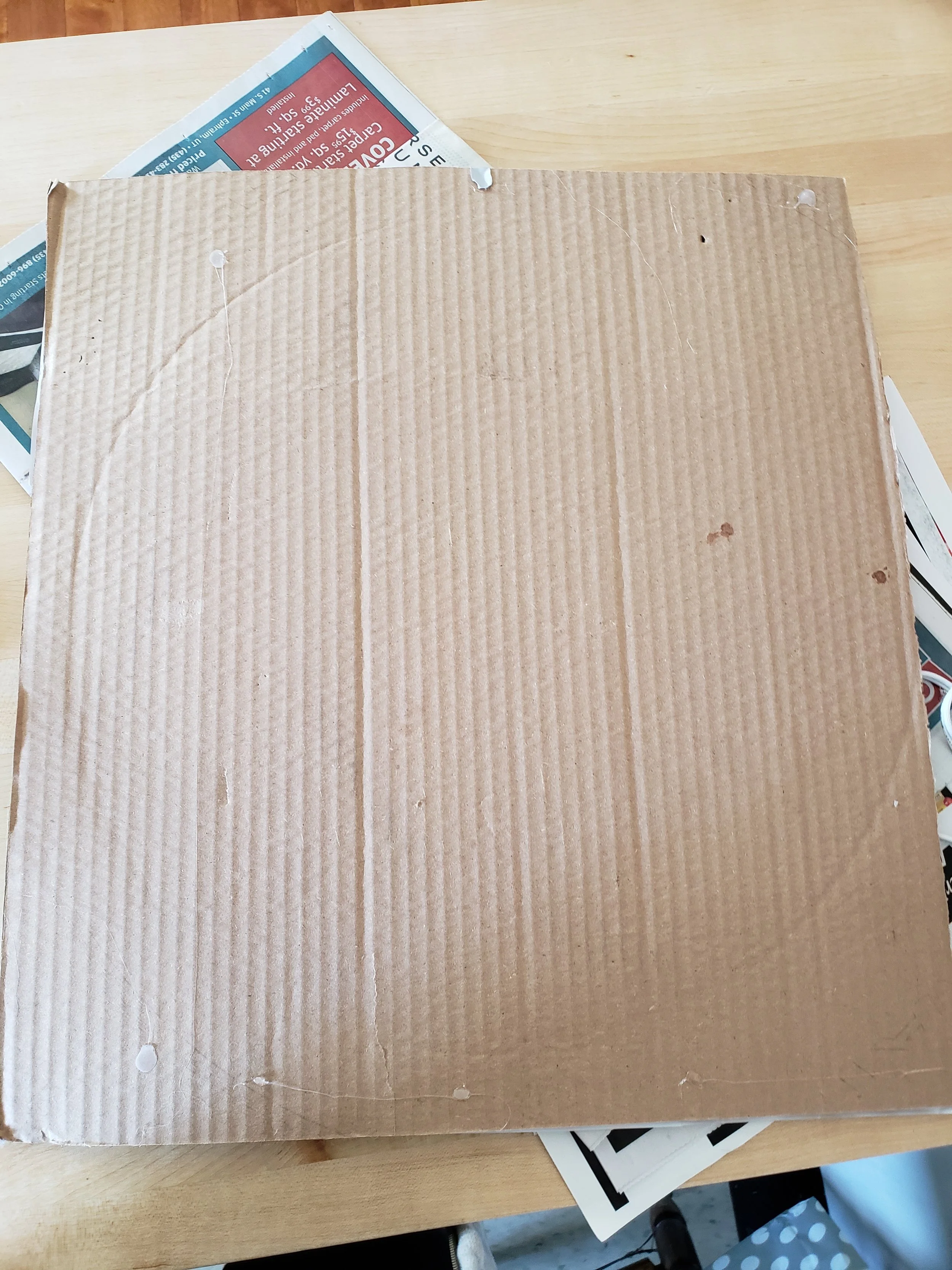 egg carton advent calendar — those lovely roots