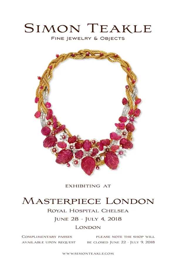 Masterpiece London 2018 — Simon Teakle