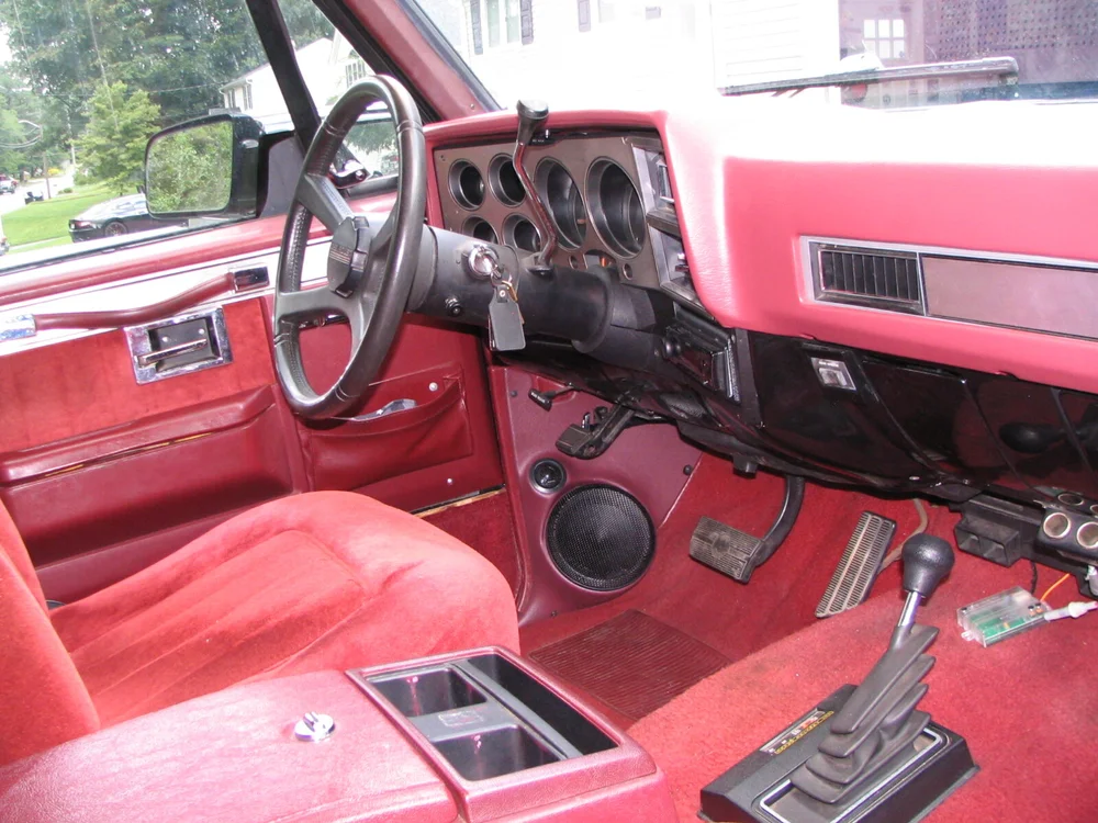 1991 K5 Blazer Interior