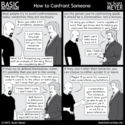 How to Confront Someone — Basic Instructions