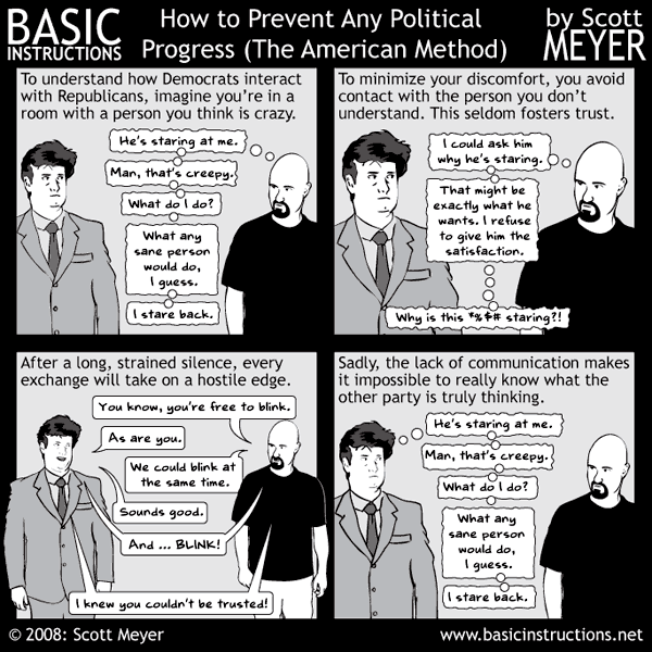 How to Prevent Any Progress (The American Method) — Basic Instructions