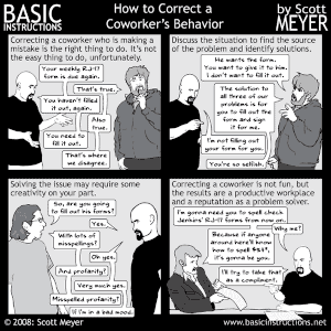 How to Correct a Coworker's Behavior — Basic Instructions