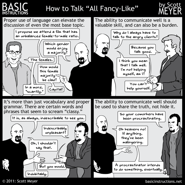 How to Talk "All Fancy-Like" — Basic Instructions