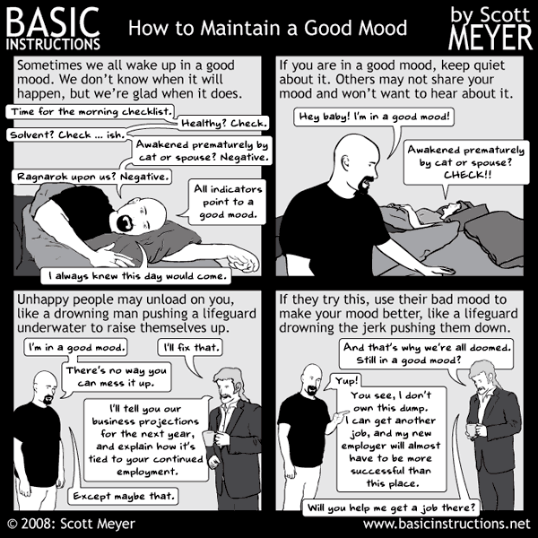 How to Maintain a Good Mood — Basic Instructions