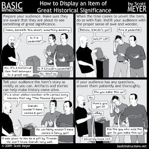 How to Display an Item of Great Historical Significance — Basic ...