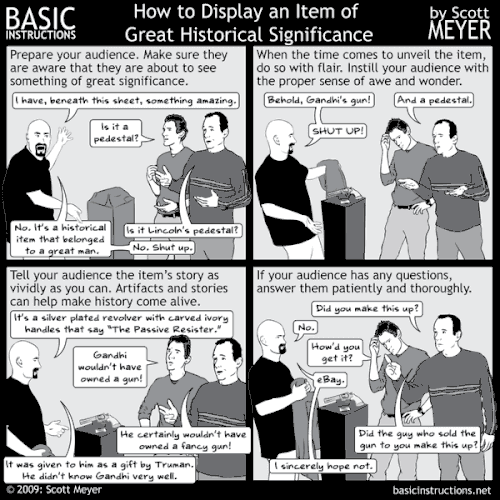 How to Display an Item of Great Historical Significance — Basic ...