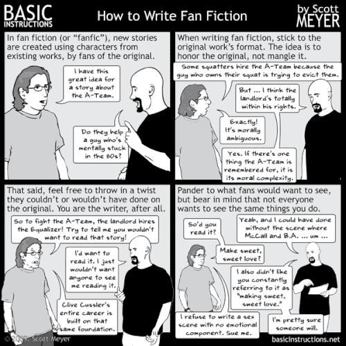 How to Write Fan Fiction — Basic Instructions