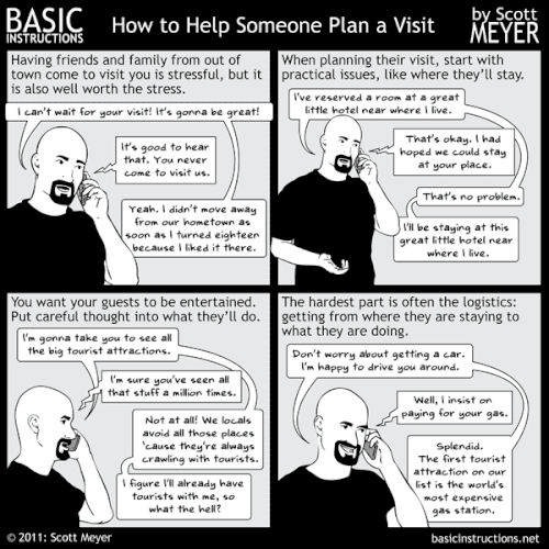 How to Help Someone Plan a Visit — Basic Instructions