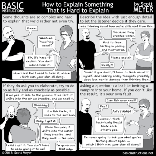 How to Explain Something That is Hard to Explain — Basic Instructions