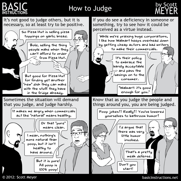How to Judge — Basic Instructions