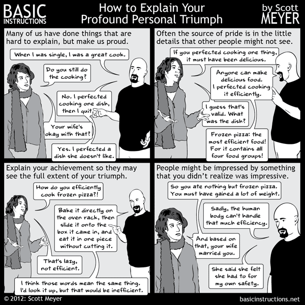 How to Explain Your Profound Personal Triumph — Basic Instructions