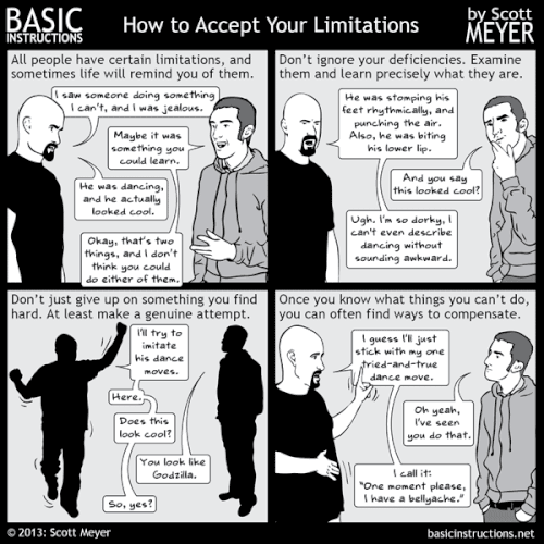 How to Accept Your Limitations — Basic Instructions