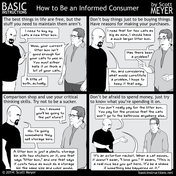 How to Be an Informed Customer — Basic Instructions