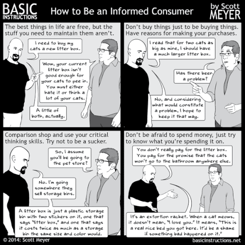 How to Be an Informed Customer — Basic Instructions