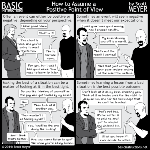 How top Assume a Positive Point of View — Basic Instructions