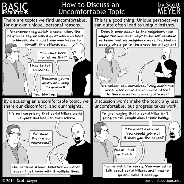 How to Discuss an Uncomfortable Topic — Basic Instructions