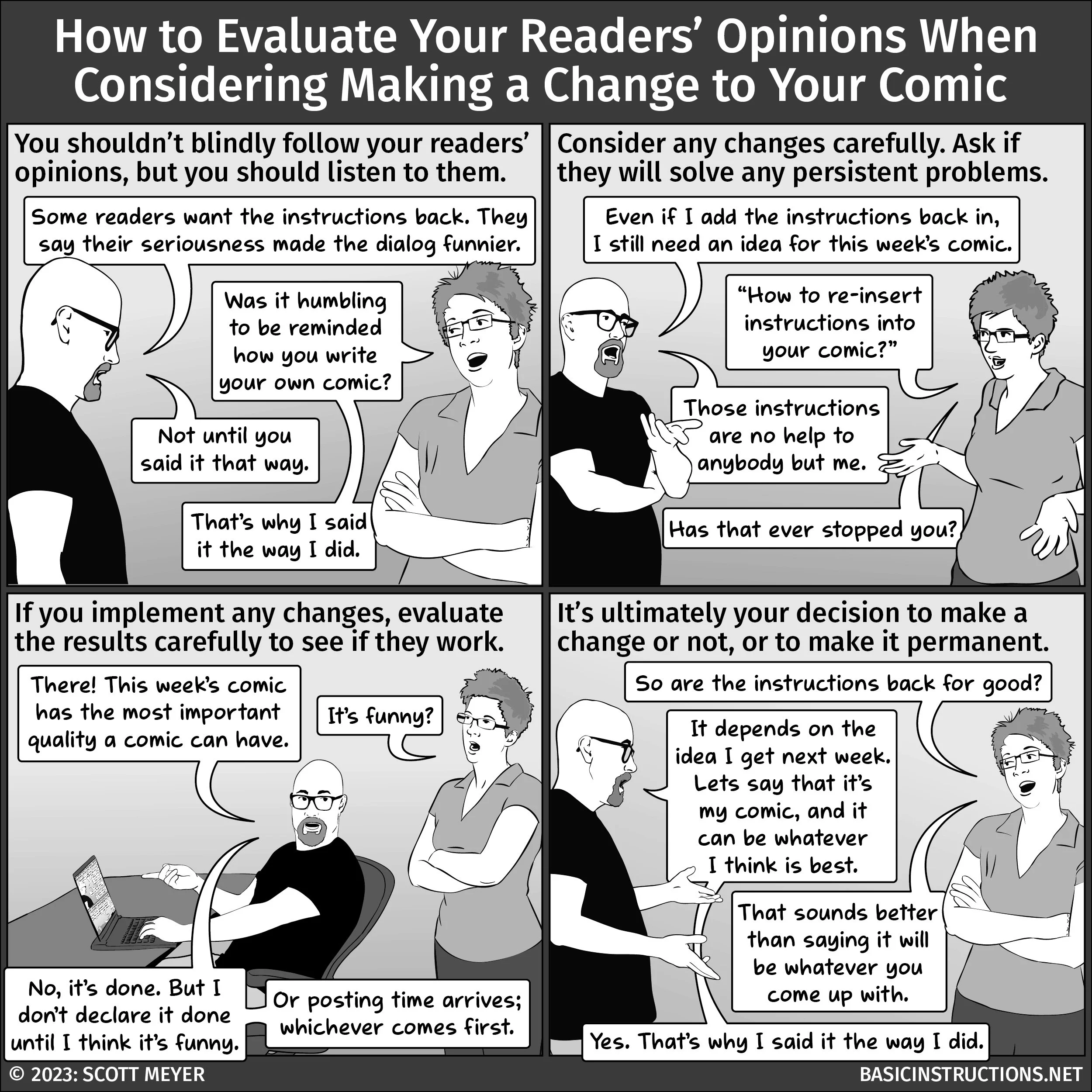 How To Evaluate Your Readers Opinions When Considering Making Changes How To Evaluate Your Readers Opinions When Considering Making Changes
