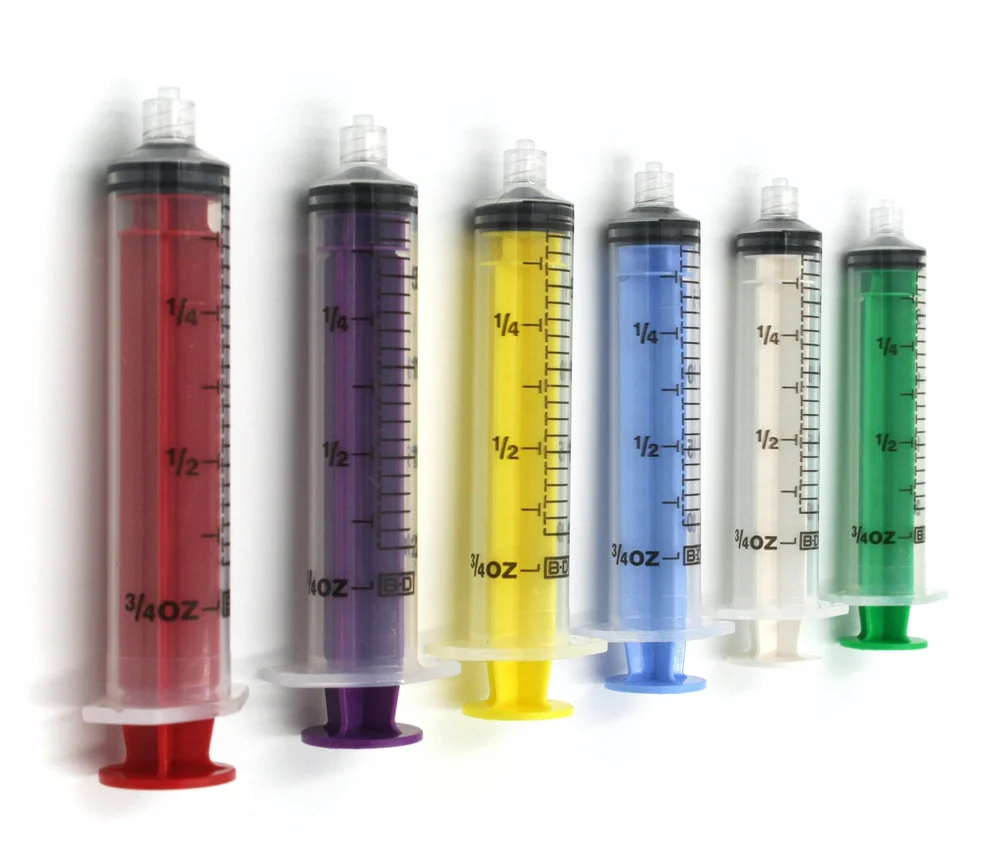 Procedure Products Safety Color™ Syringes — Procedure Products