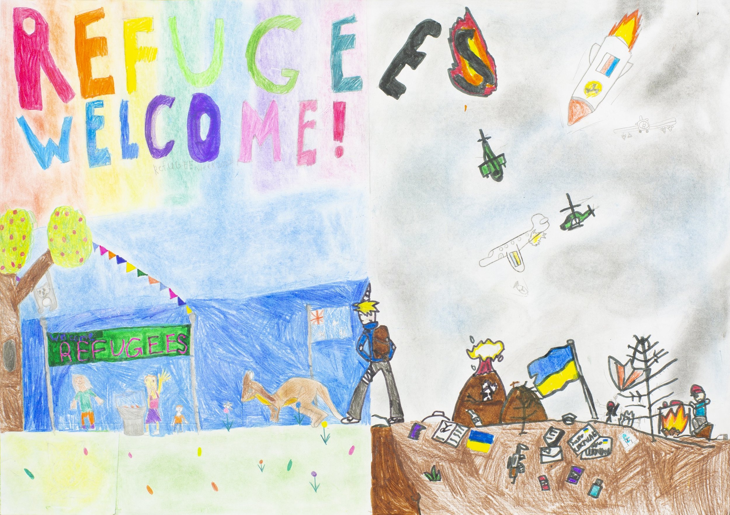 Refugee Week Youth Poster Awards 2022 — Murray Bridge Regional Gallery
