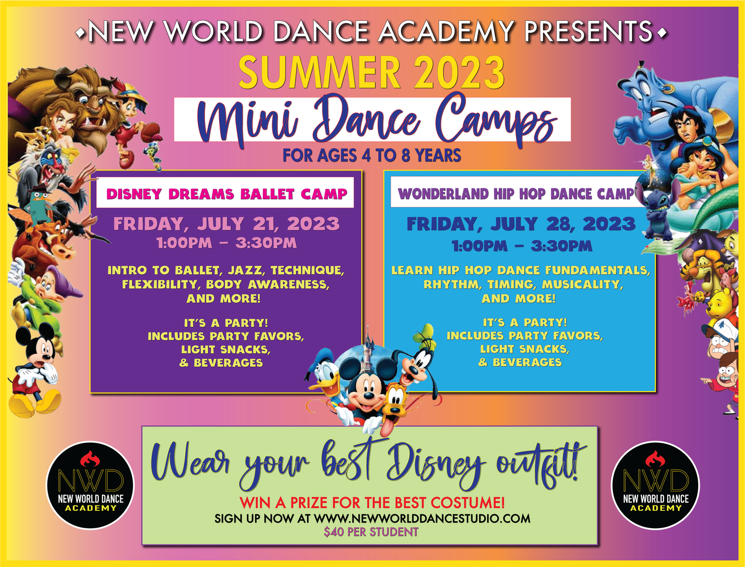 Summer Intensives — NEW WORLD DANCE ACADEMY