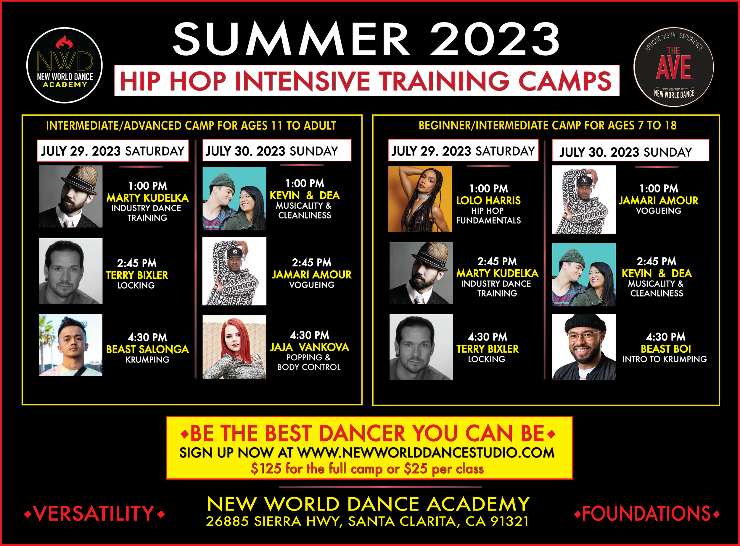 Summer Intensives — NEW WORLD DANCE ACADEMY