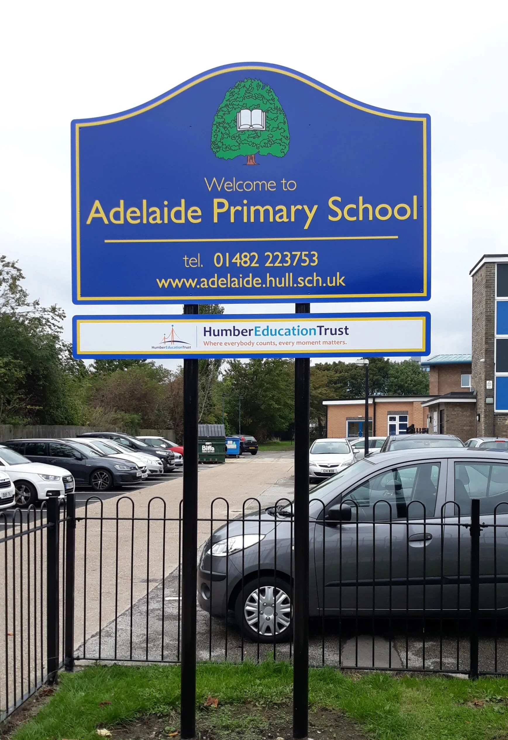 School signs from Radecal - Work